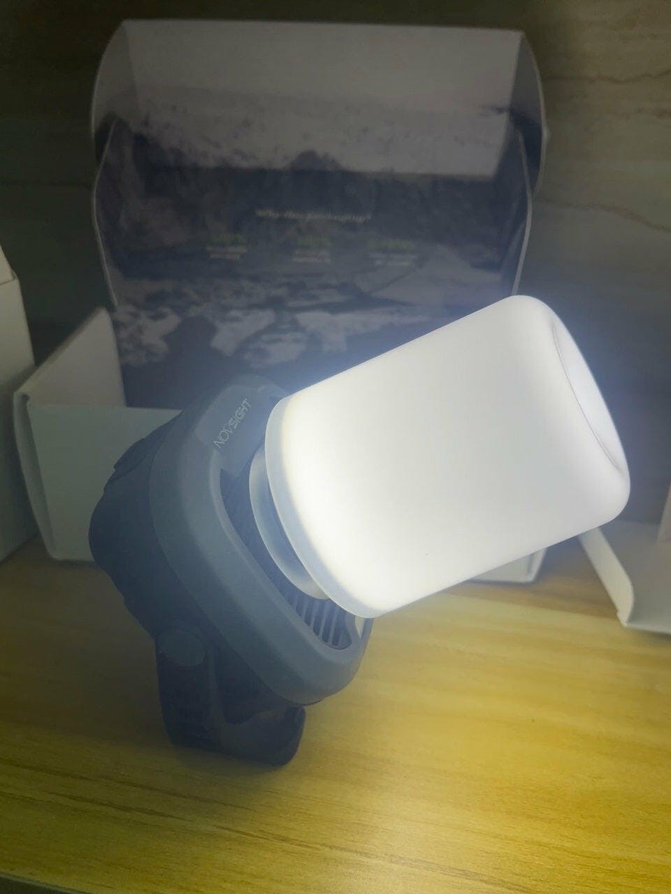 ‎Square LED Camping Work Light Kit