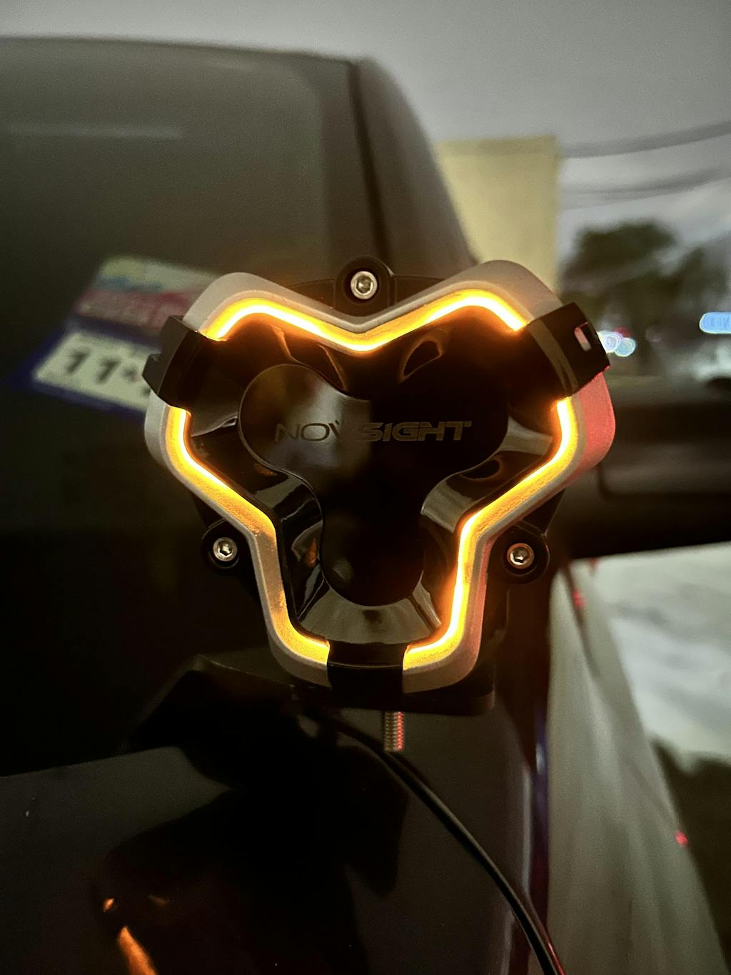 NOVSIGHT HALO Series 3.5‘‘ LED Pods with DRL 48W Twin Light Kit