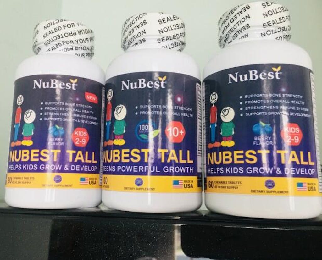 NuBest Tall 10+, For Children (10+) & Teens Who Drink Milk Daily, 60 ...