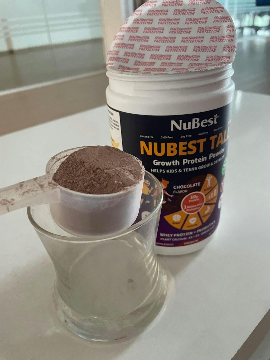 NuBest Tall Protein, Chocolate Shake for Ages 2+, 15 servings – NuBest ...