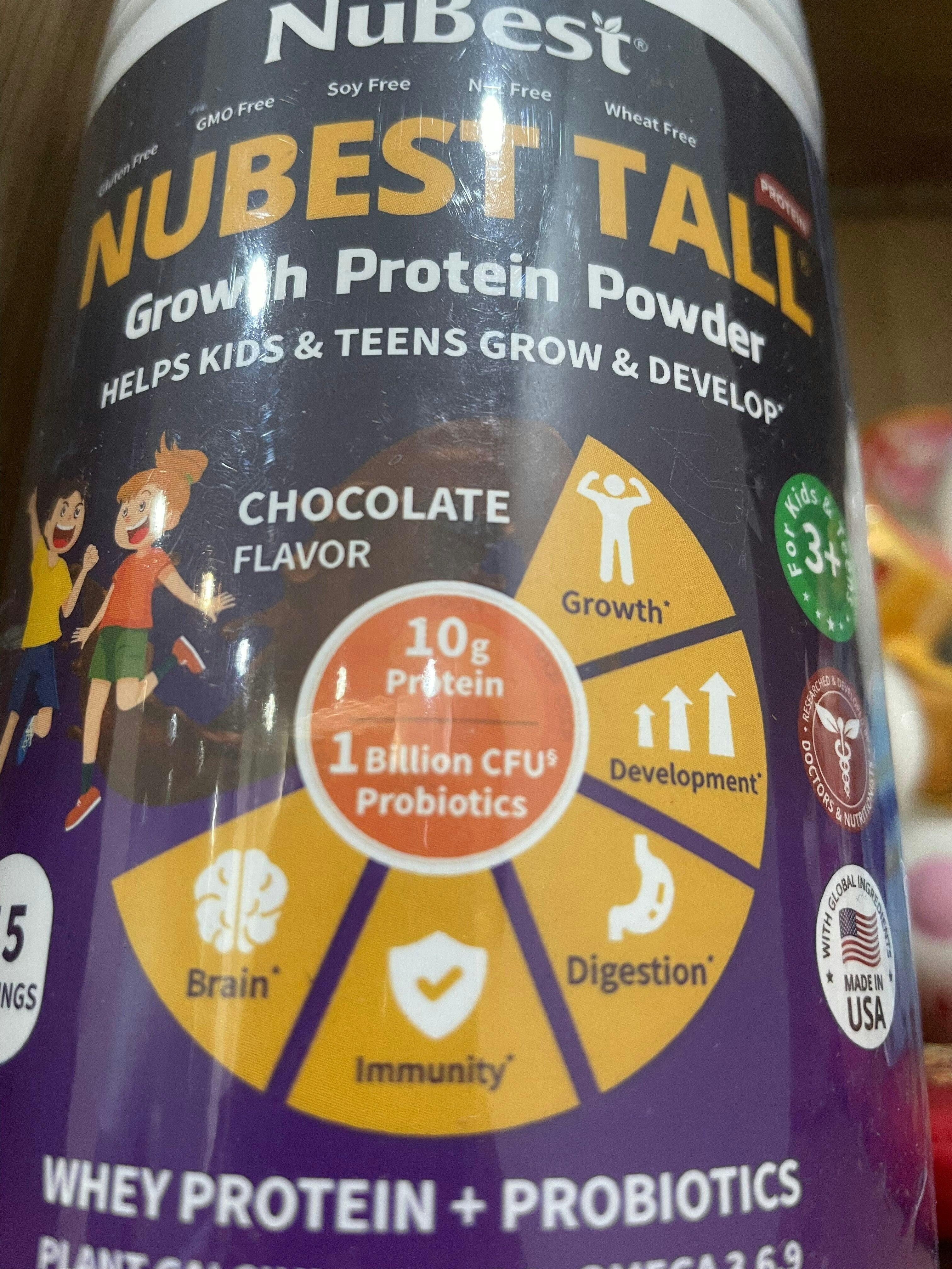 NuBest Tall Protein, Chocolate Shake, 15 servings – NuBest Nutrition®