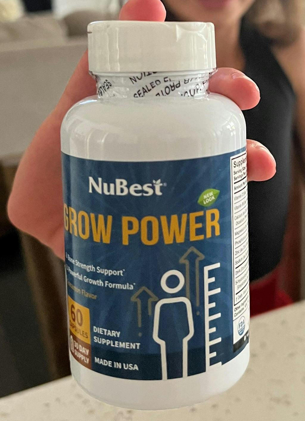 NuBest Grow Power, For Children & Teens, 60 Capsules – NuBest Nutrition