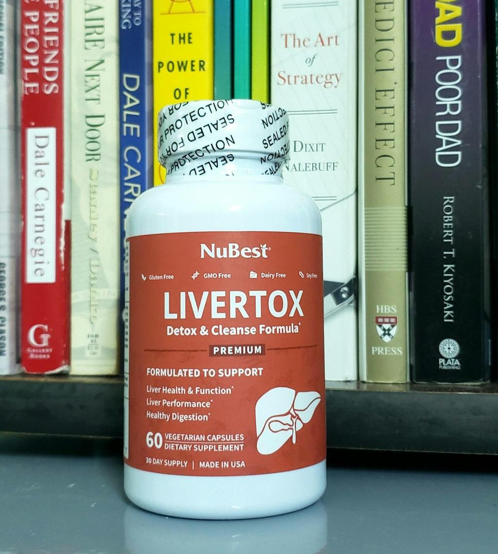 LiverTox, Advanced Formula for Liver Detox, Cleanse & Digestion, 60 Ve