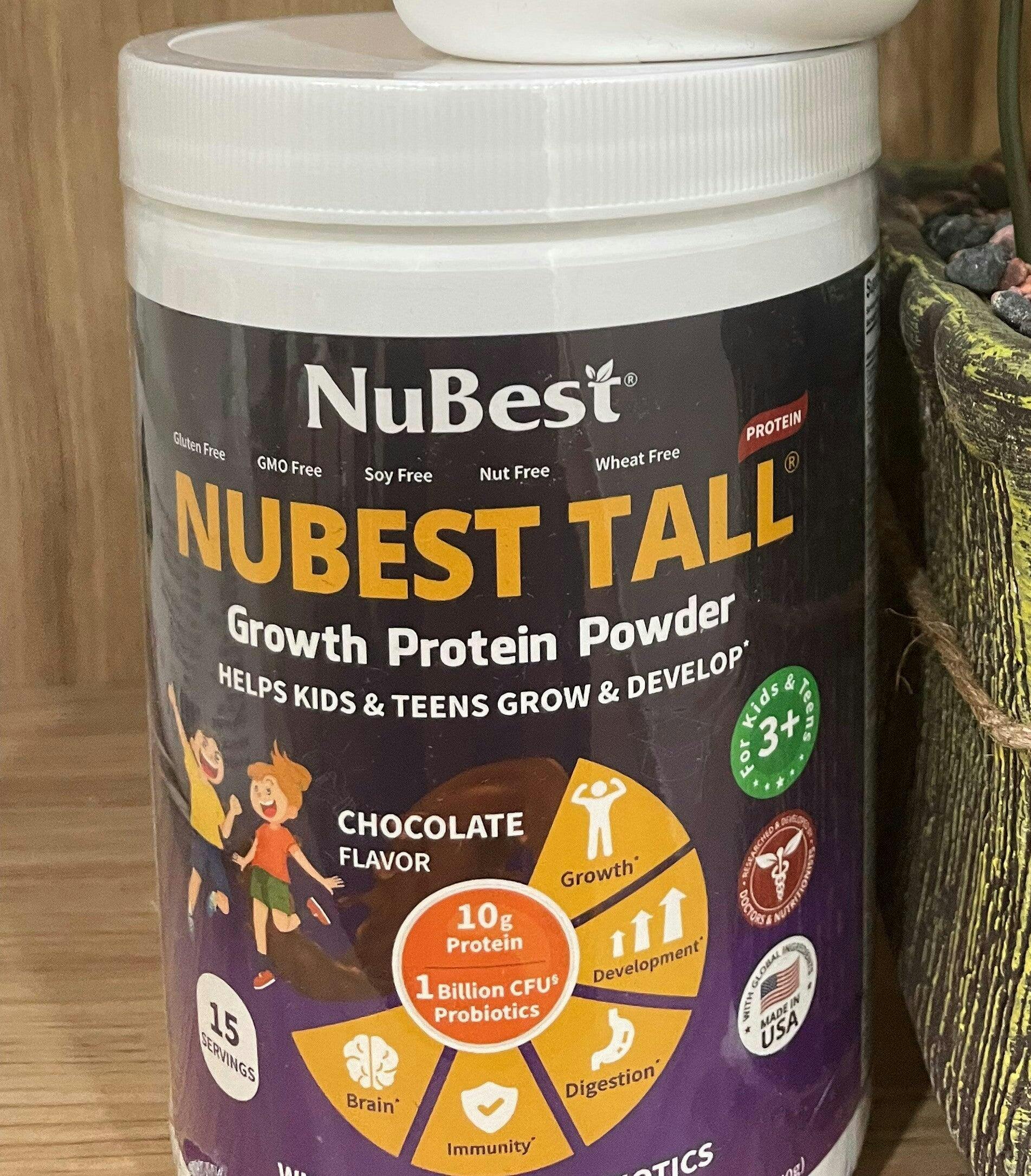 NuBest Tall Protein, Chocolate Shake, 15 servings