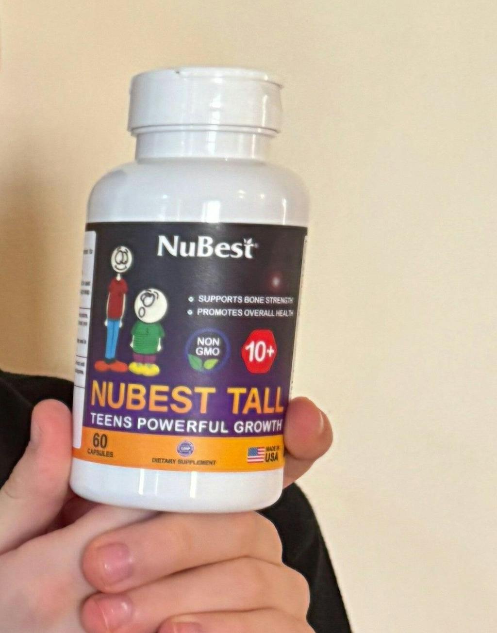 NuBest Tall 10+, Powerful Growth for Kids & Teens (10+), Milk Drinkers