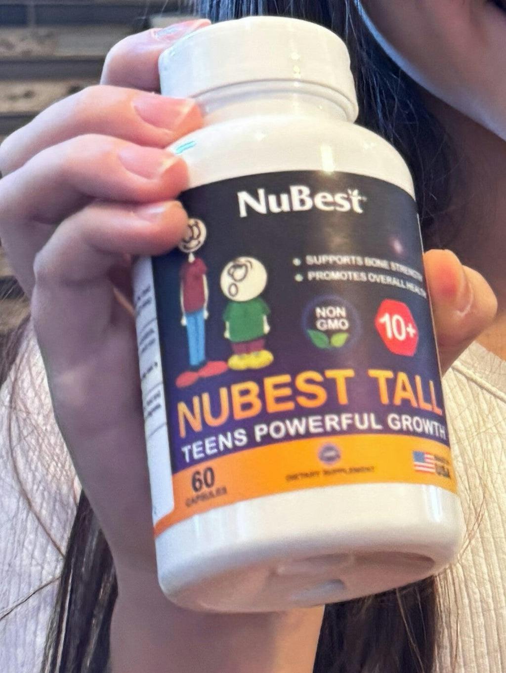 NuBest Tall 10+, Powerful Growth for Kids & Teens (10+), Milk Drinkers