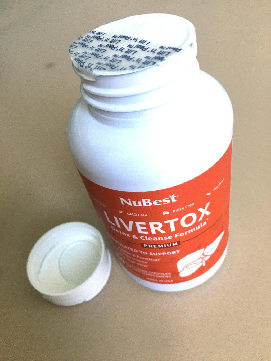 LiverTox, Advanced Formula for Liver Detox, Cleanse & Digestion, 60 Ve
