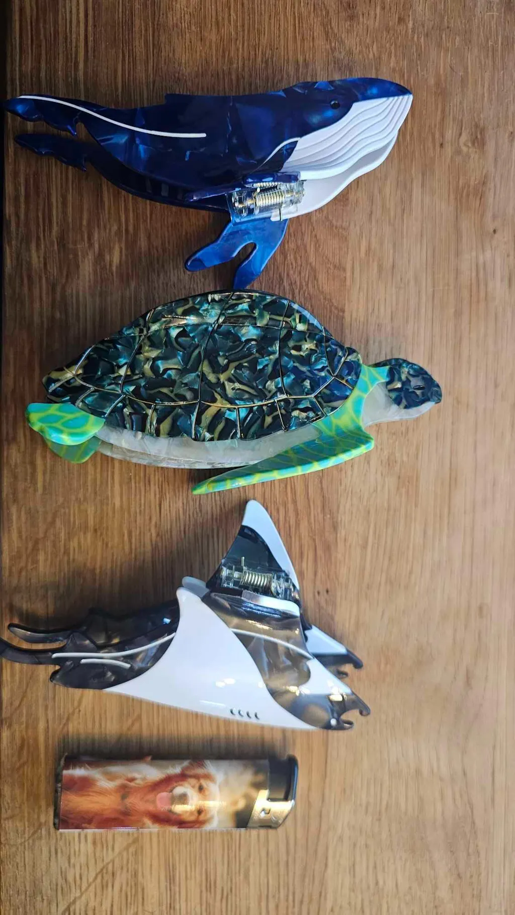 Jumbo Green Sea Turtle Hair Claw Clips丨NueShiny