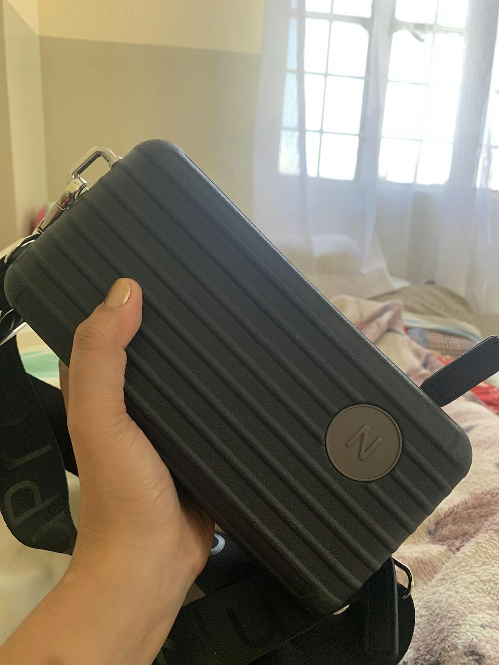 Lucca Mini Travel Bag in Black | NuPrene Philippines – NuPrene.co