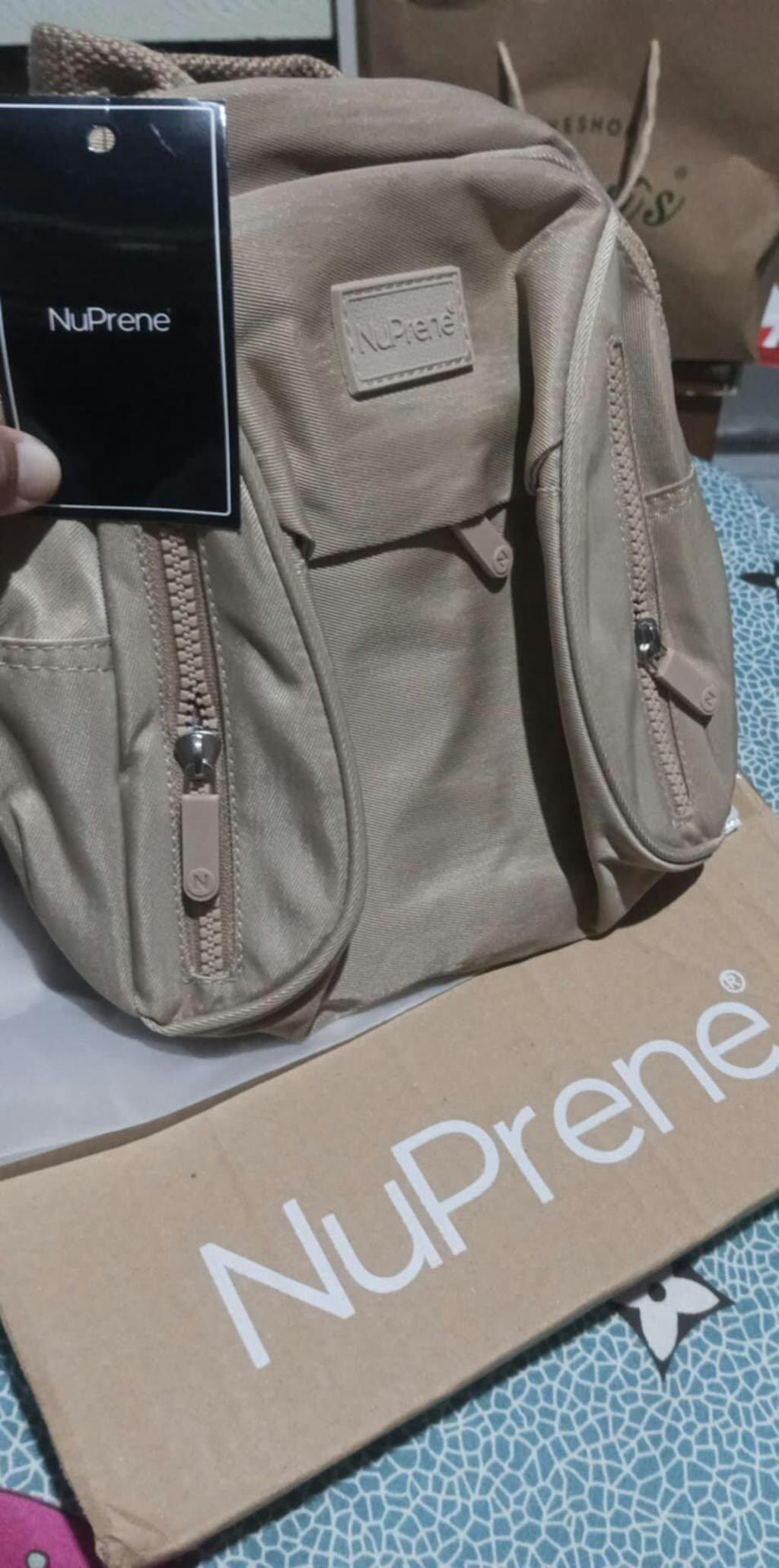 Raya Mini Backpack in Mocha | NuPrene Philippines – NuPrene.co