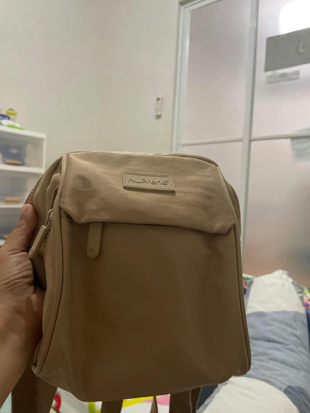 Raya Mini Backpack in Mocha | NuPrene Philippines – NuPrene.co