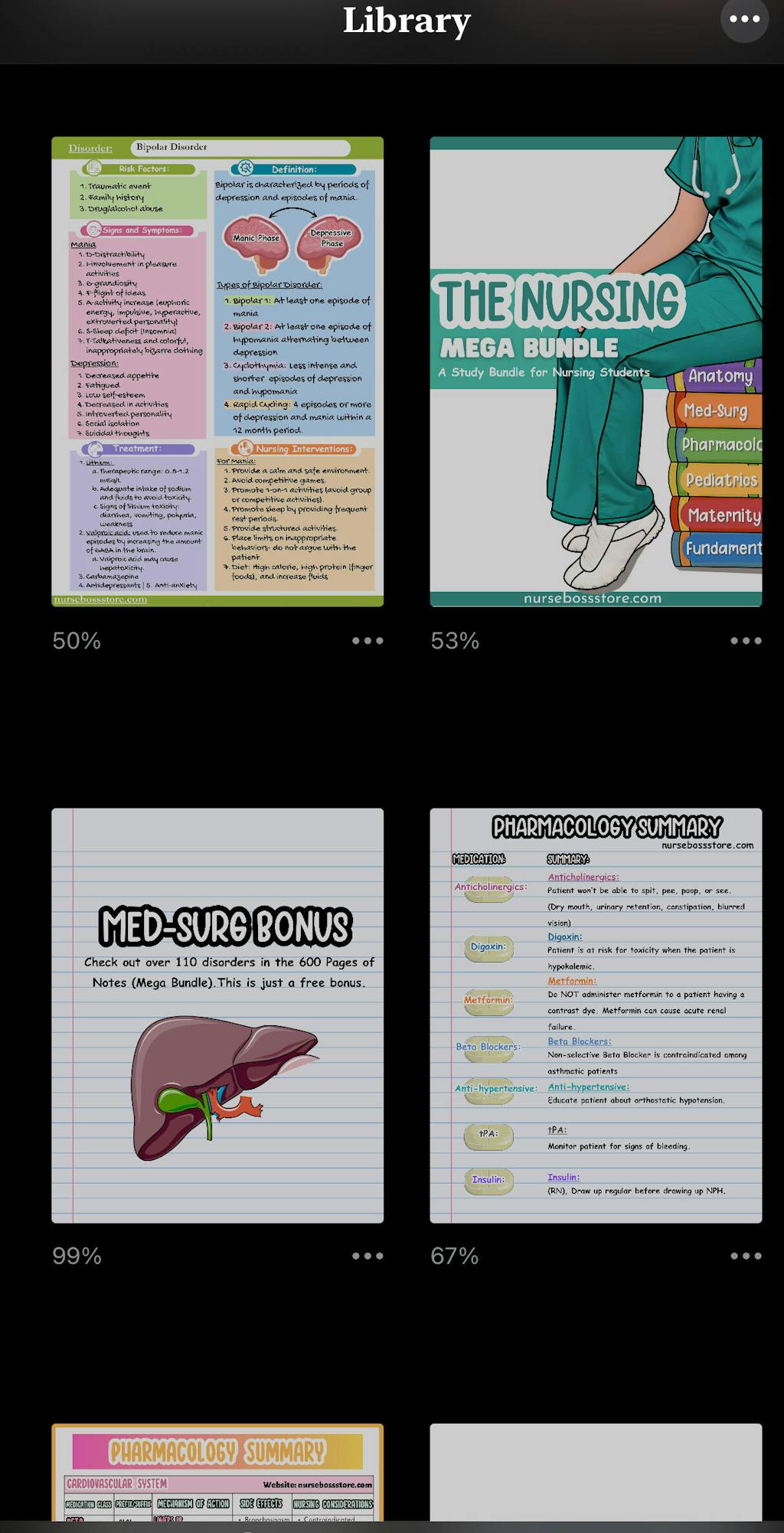 Mega Nursing Bundle (Digital-PDF Files ONLY) – nursebossstore