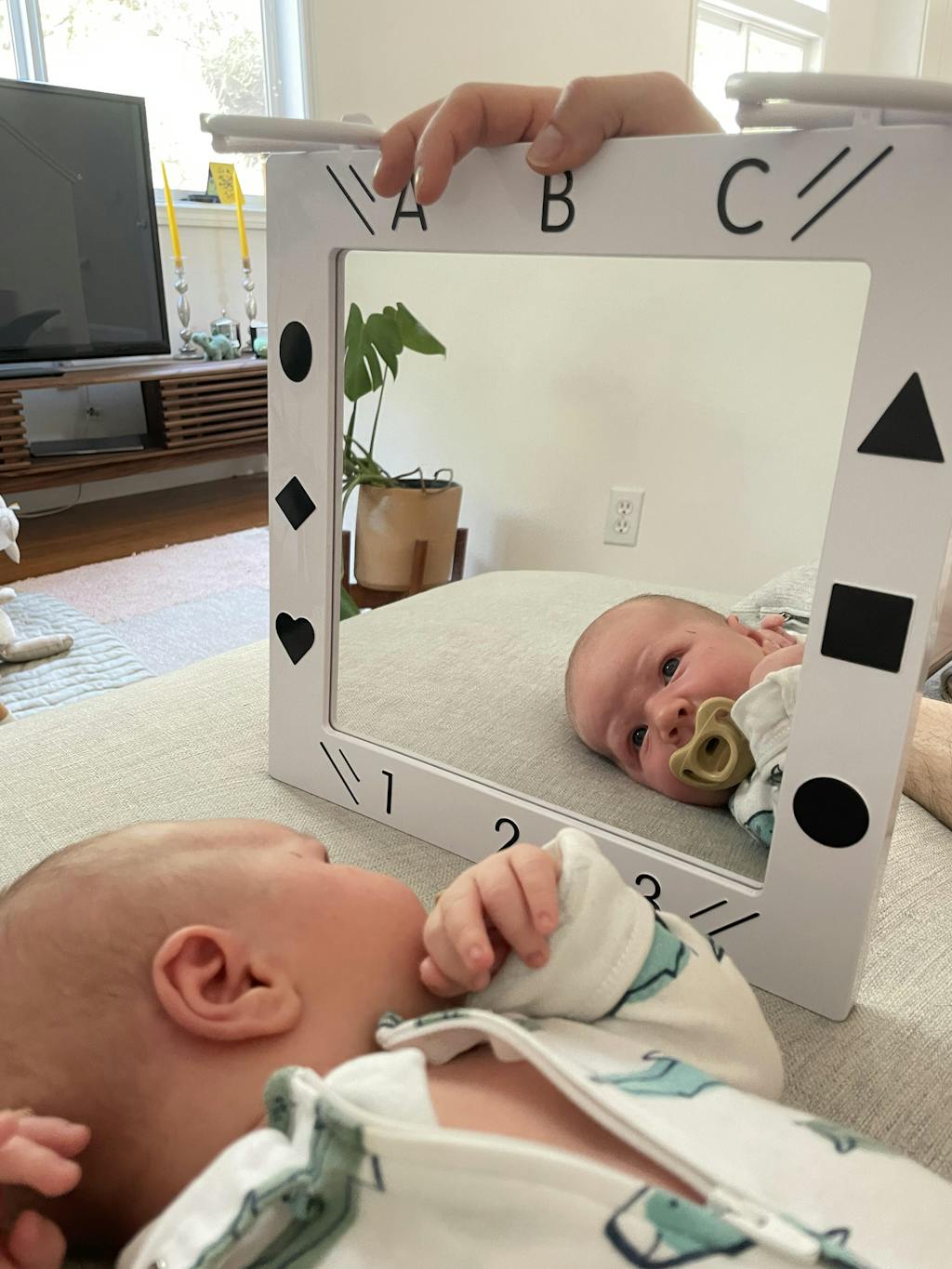 Tactile Baby Mirror – Nurture Smart