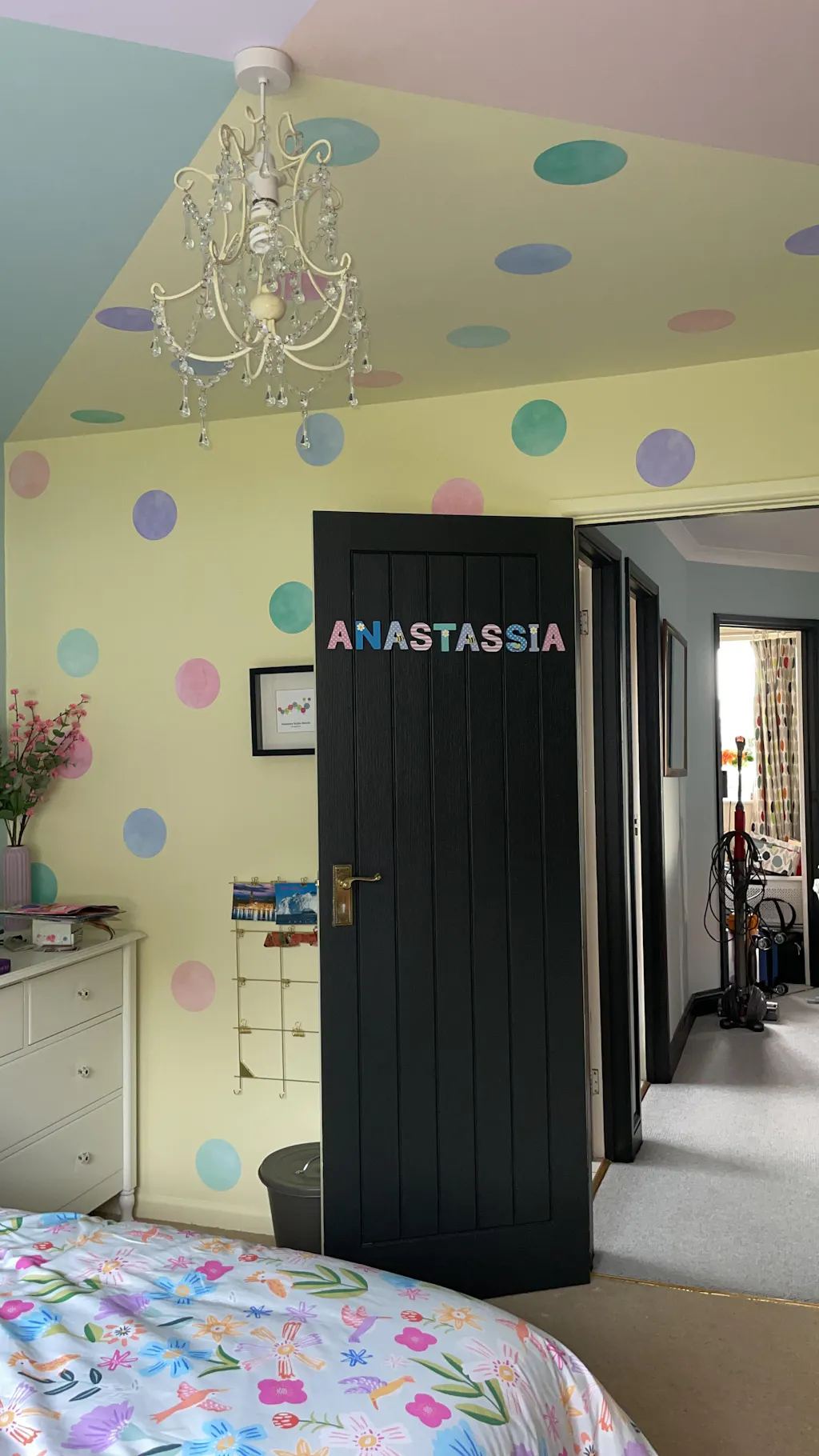 Large Pastel Watercolour Confetti Wall Sticker Dots – Nutmeg Studio