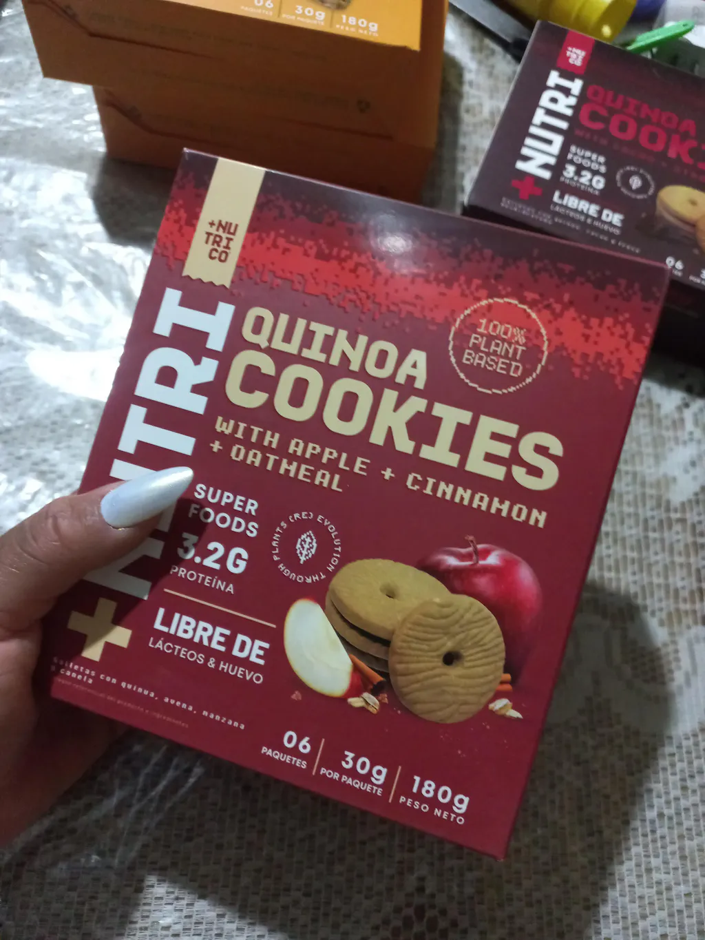 Galletas de Quinua Manzana y Canela | Snacks Saludables | NUTRI Co ...