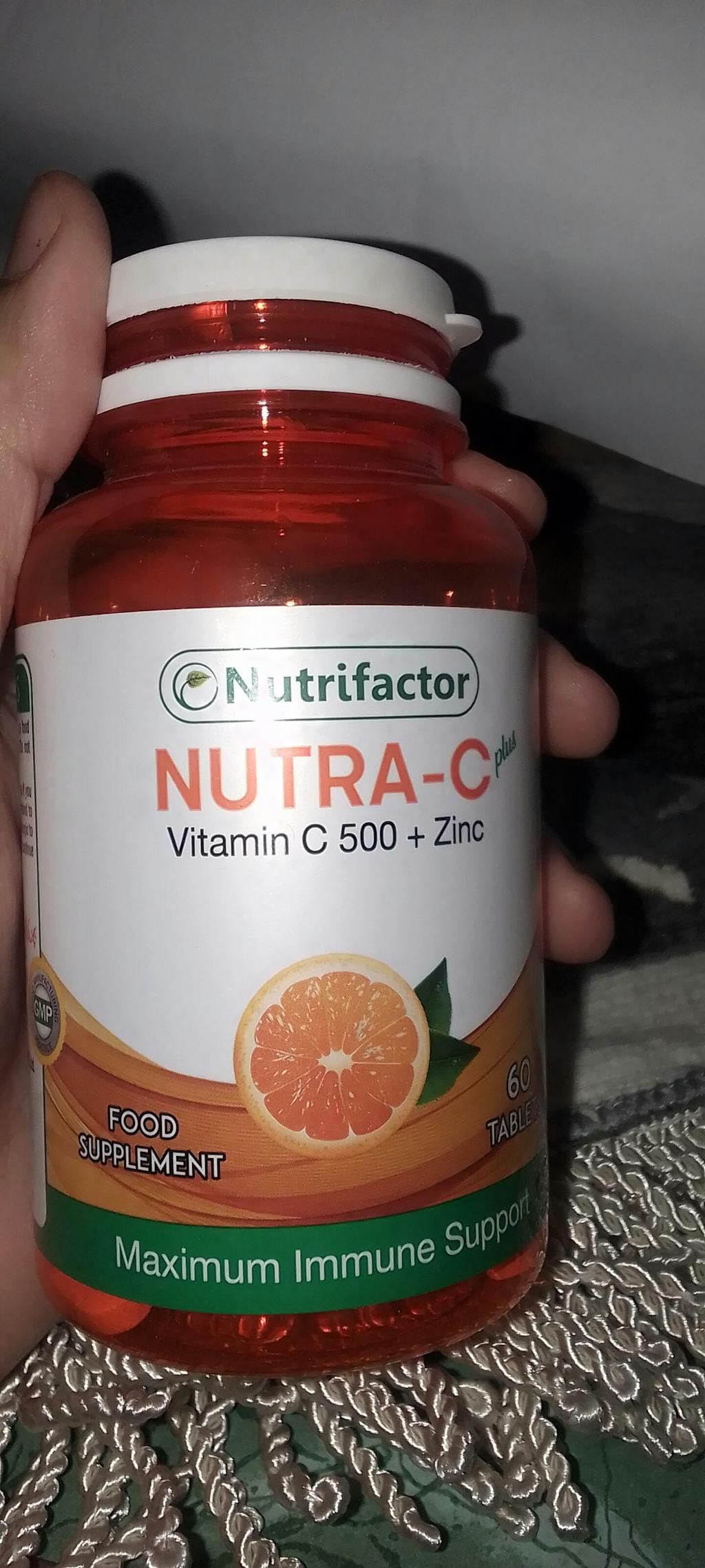 Nutrifactor | NUTRA C PLUS is a Maximum Immune Support with synergy of ...