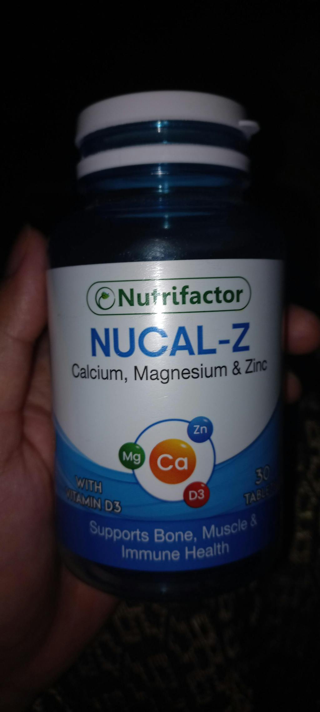 Nutrifactor | NUCAL-Z Supports Bones, Muscles, Nerves and ...