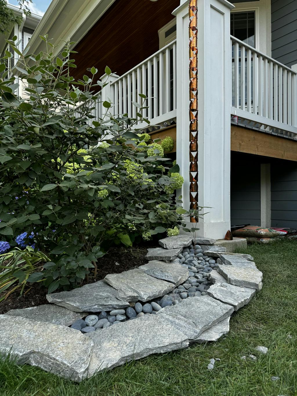 Round Origami™ Rain Chain | Cup Style Rain Chain – Free Shipping