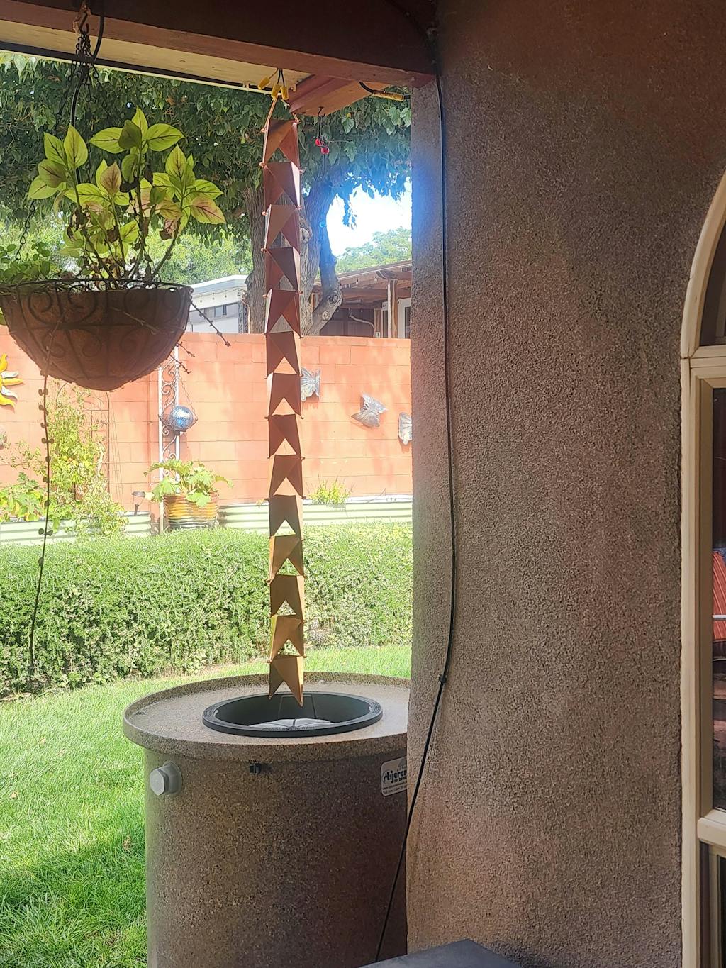 Origami™ Rain Chain | Cup Style Rain Chain - Free Shipping