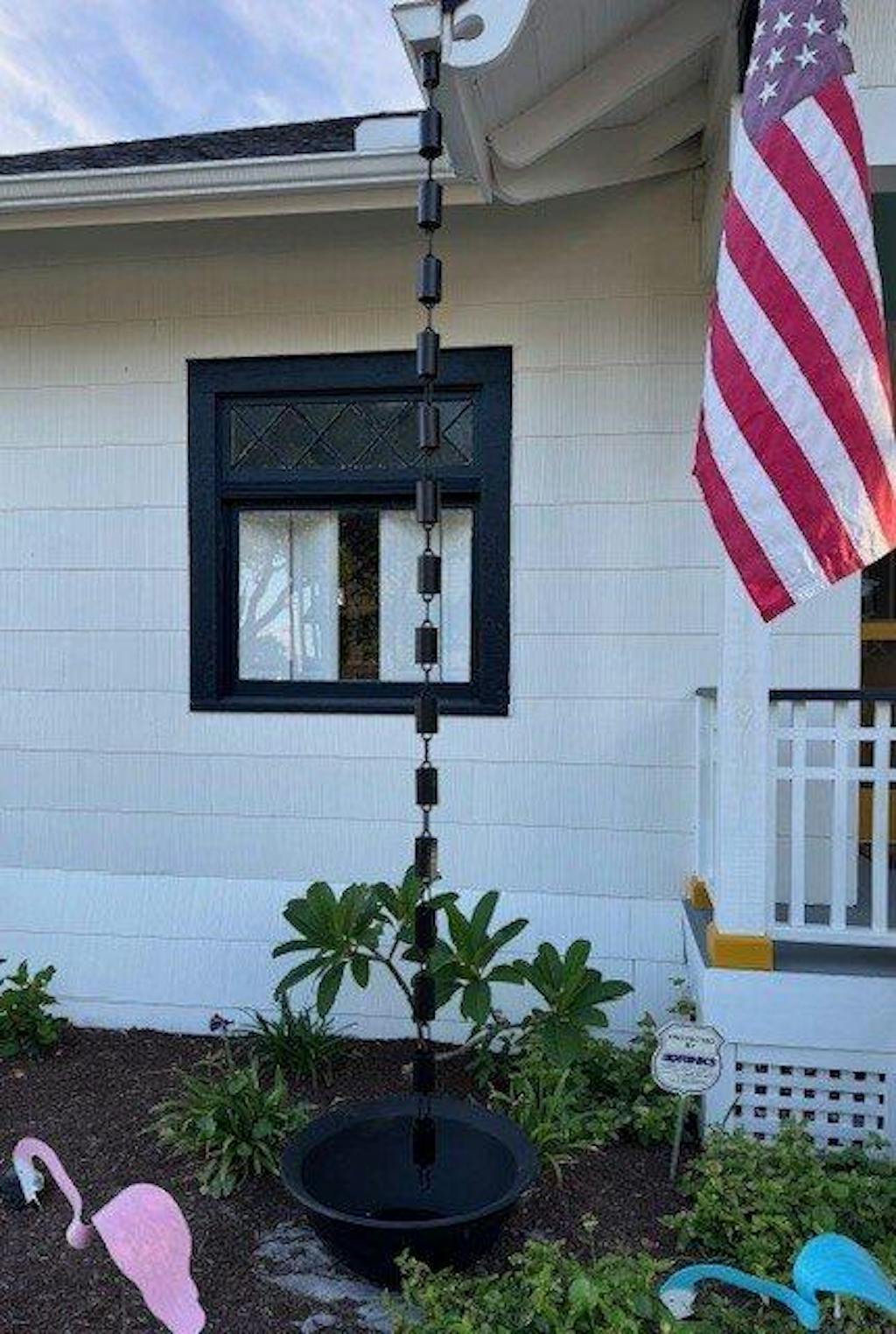 Kenchiku Rain Chain | Modern Cup Style Rain Chain – Free Shipping