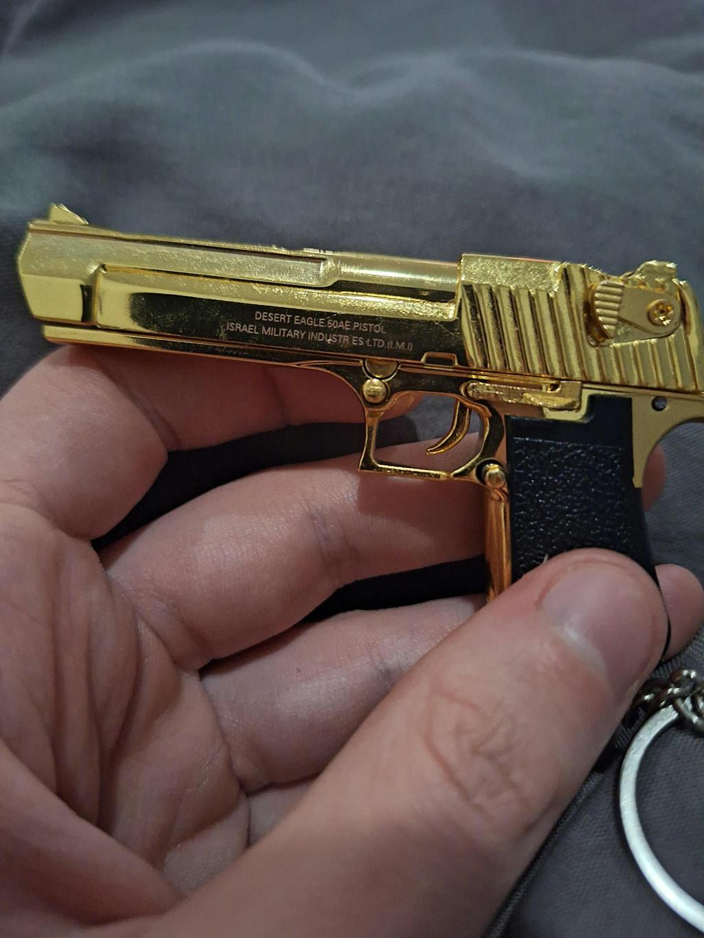 Limited Edition Gold Deagle Keychain Model – NxModels