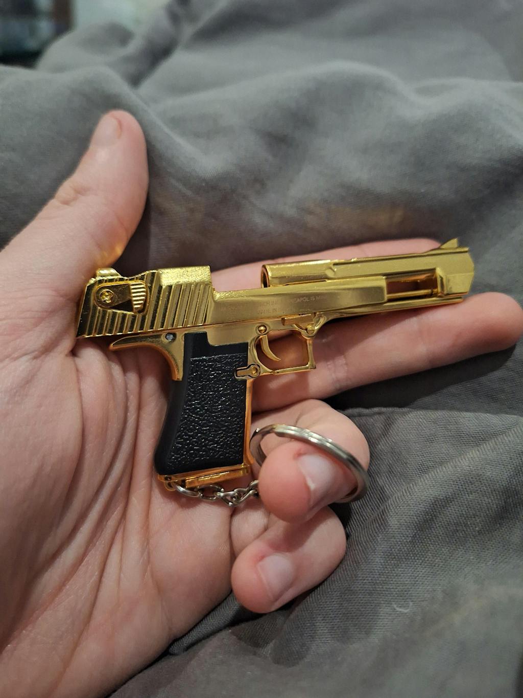 Limited Edition Gold Deagle Keychain Model – NxModels