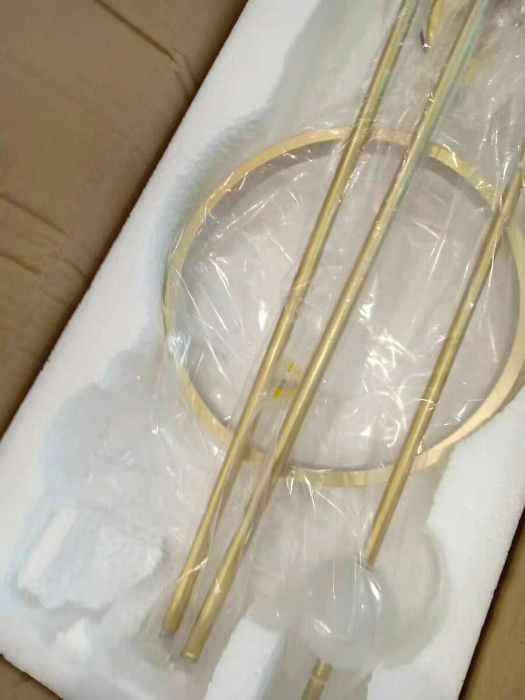 Modern Gold Ring Pendant Light - NYRALONDON