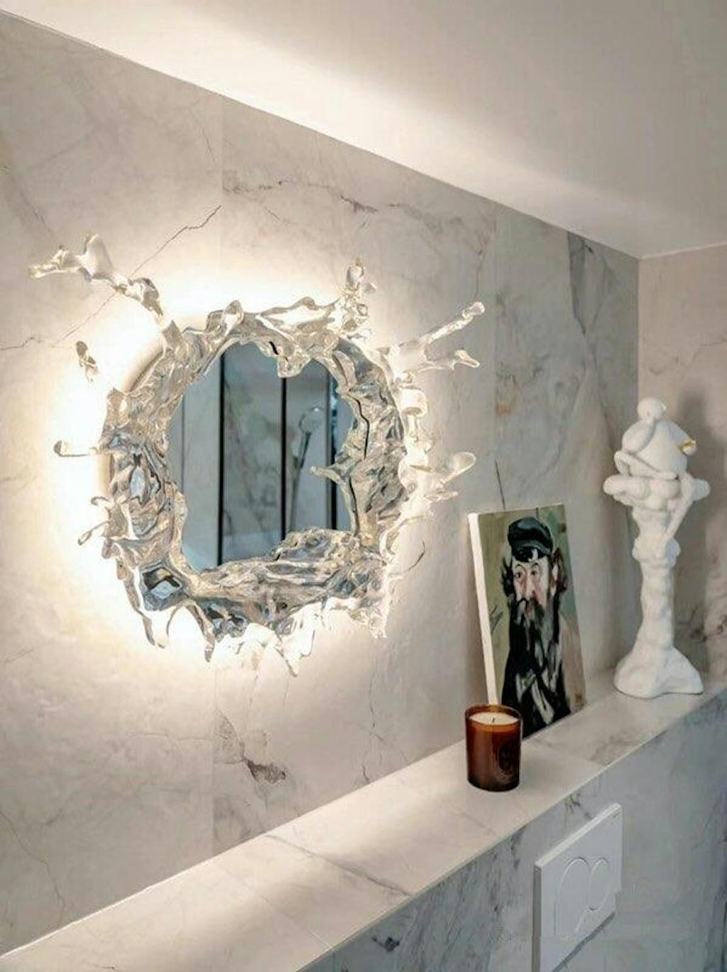 Water Splash LED Mirror | NYRALONDON - NYRALONDON