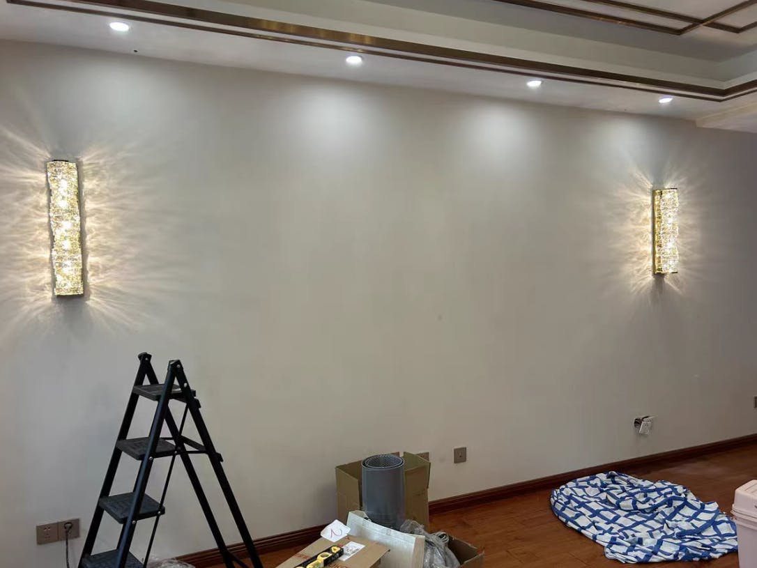 Stafford Luxury Crystal LED Wall Lamp – NYRALONDON