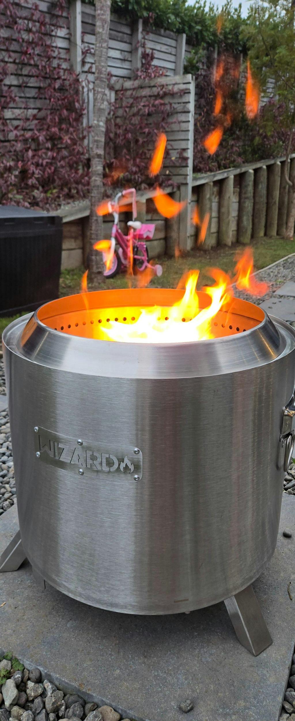 NZ Smokeless Fire Pits by Wizard | Bonfire | Campfire | Firepit – NZ ...