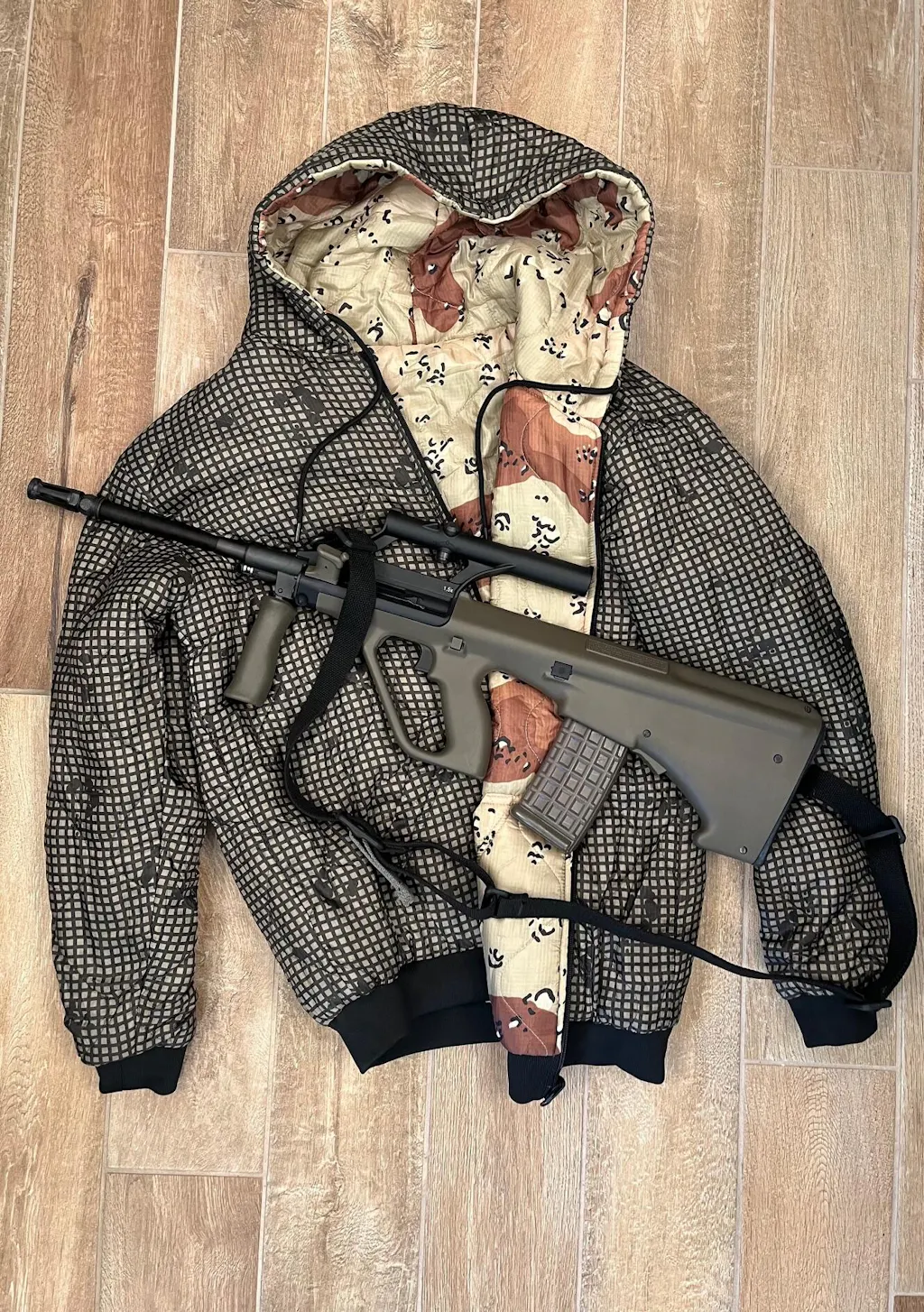 DNC & Chocolate Chip Camo Reversible Zip-Up Woobie Hoodie | OAF Nation ...