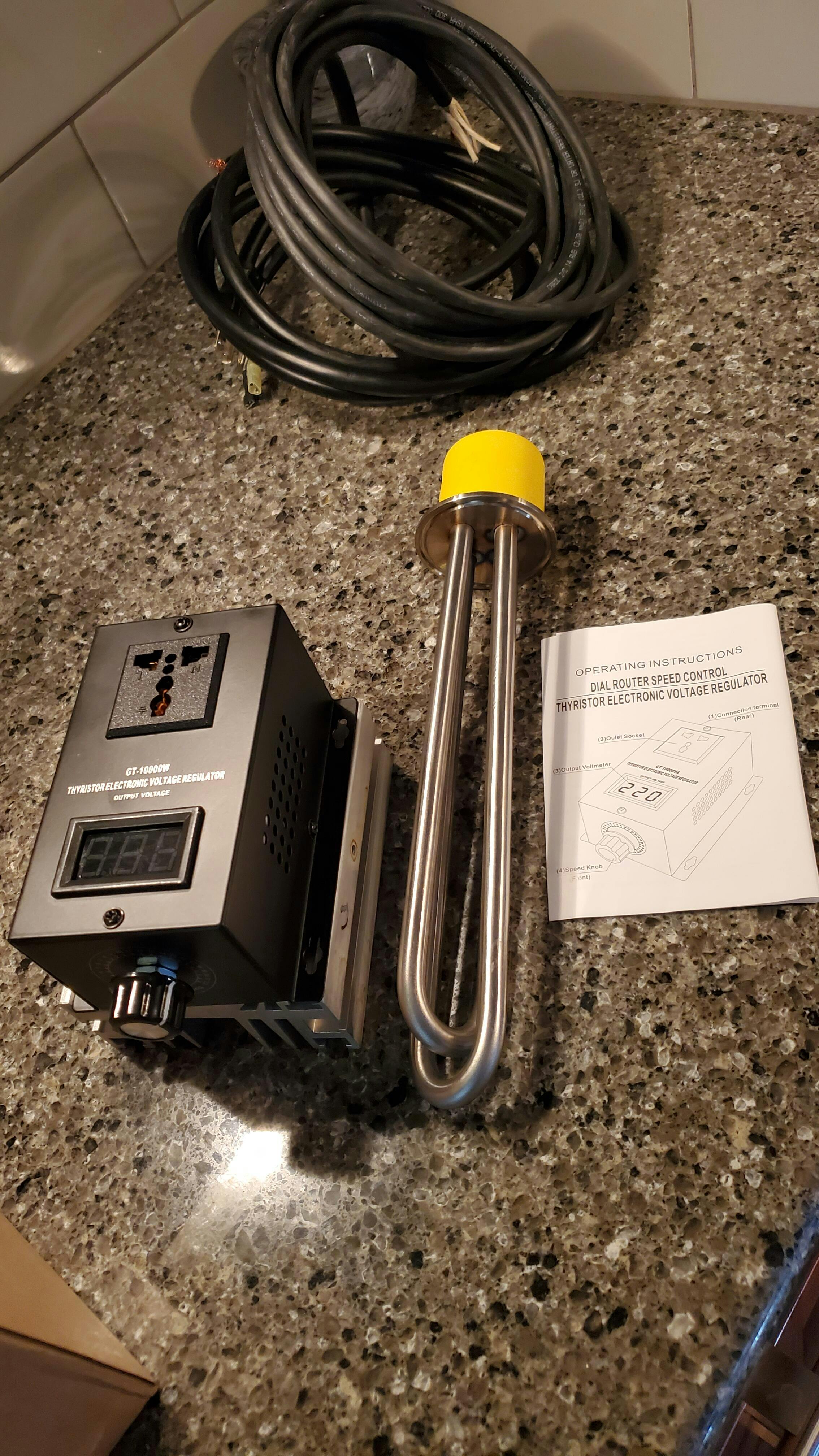 Moonshine Still Heat Controller 220v 3000watt/110v 2000watt（variable A ...