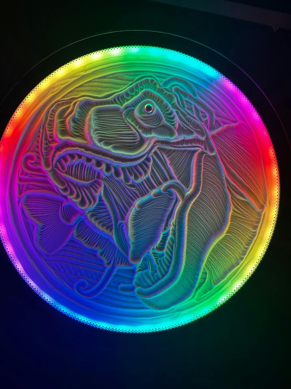 Oasis Mini - Calming and Captivating Kinetic Art Canvas