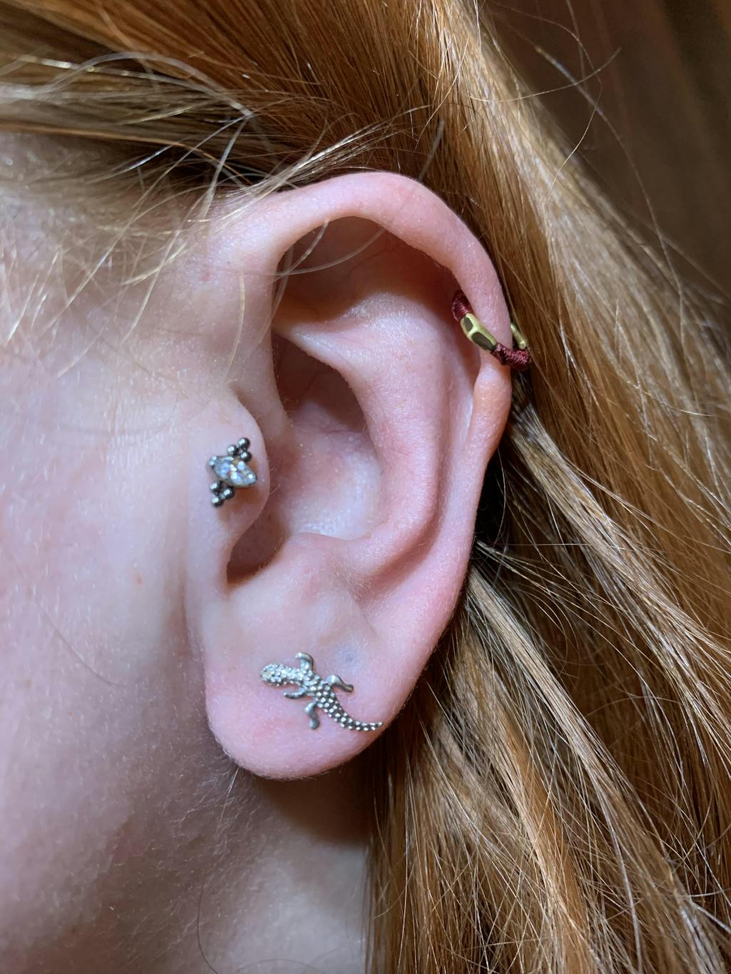 BOSONA - Piercing Titane - Obsidian Piercing