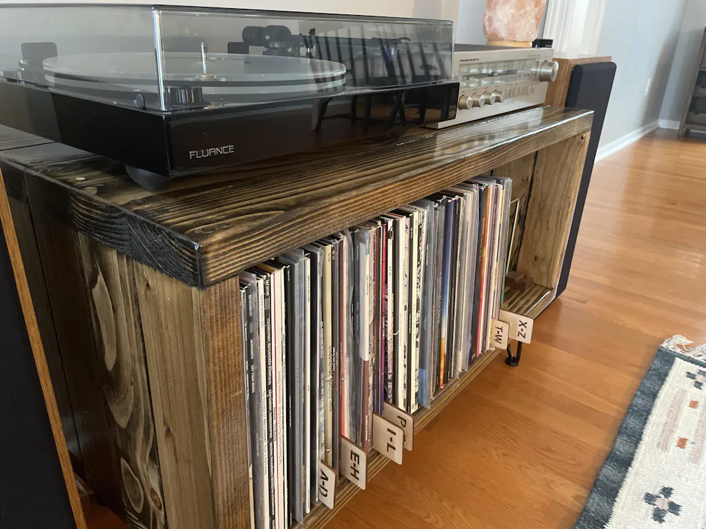Rec "Widebody" Vinyl Record Storage – Ocean Beach Pallet Co