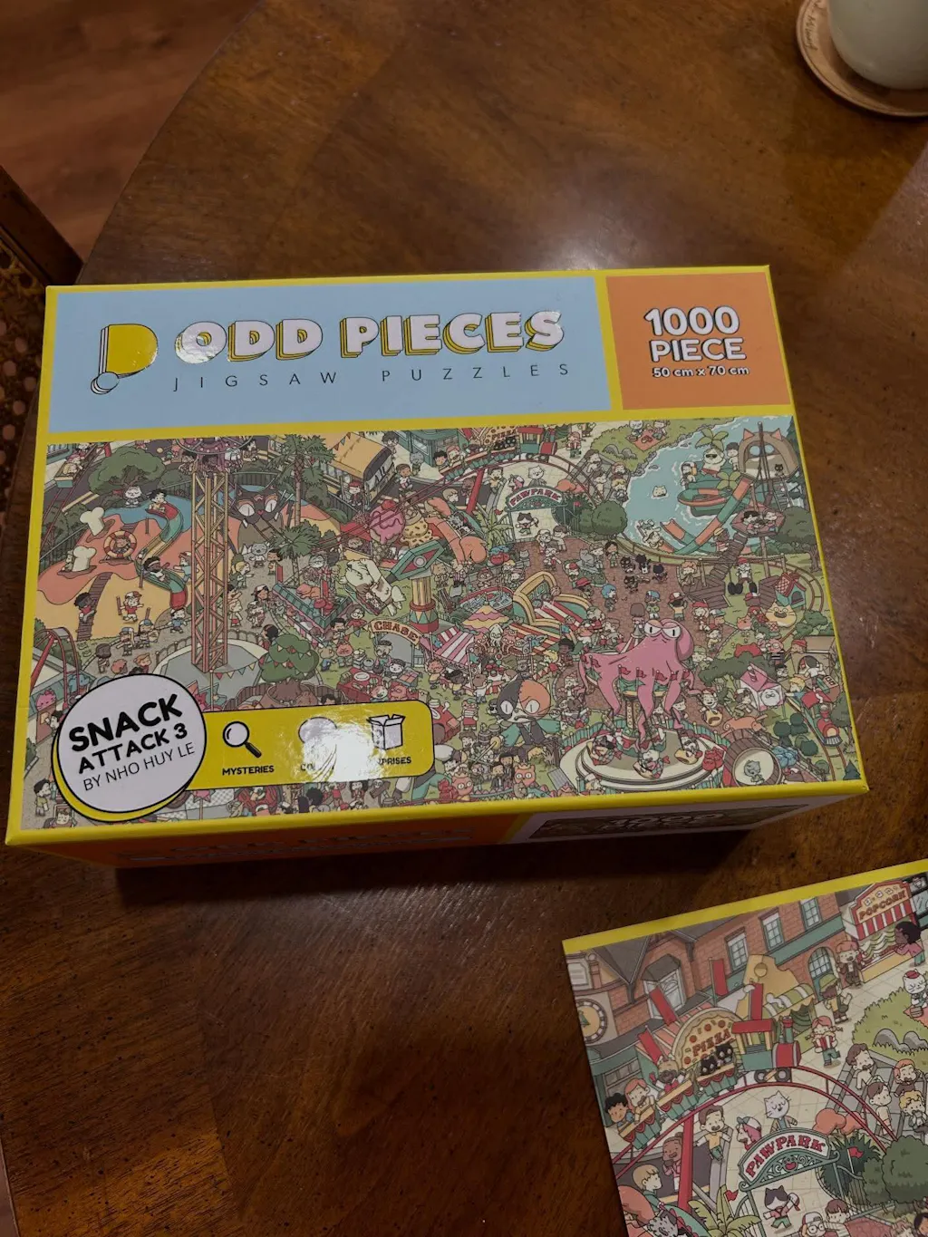 1000 pc Dog Cat Mystery Puzzle Fun | Series 3 by Odd Pieces