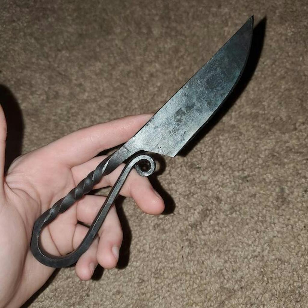 Twisted Iron Athame, Ritual Knife, Occult Items - Oddities For Sale has ...