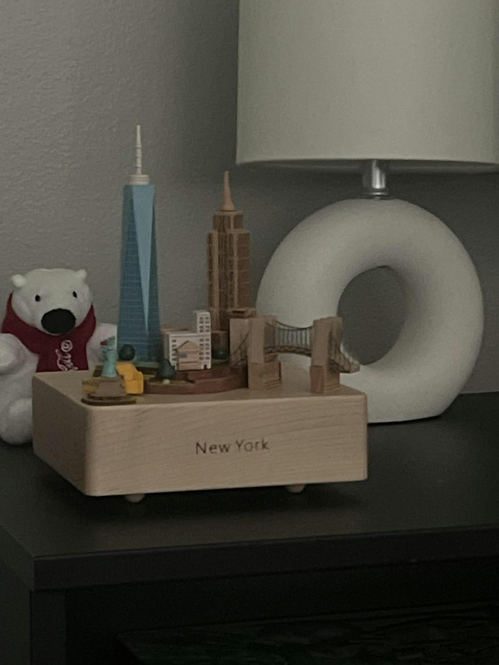 Wooden New York Music Box (ships in one week)– Odin Parker