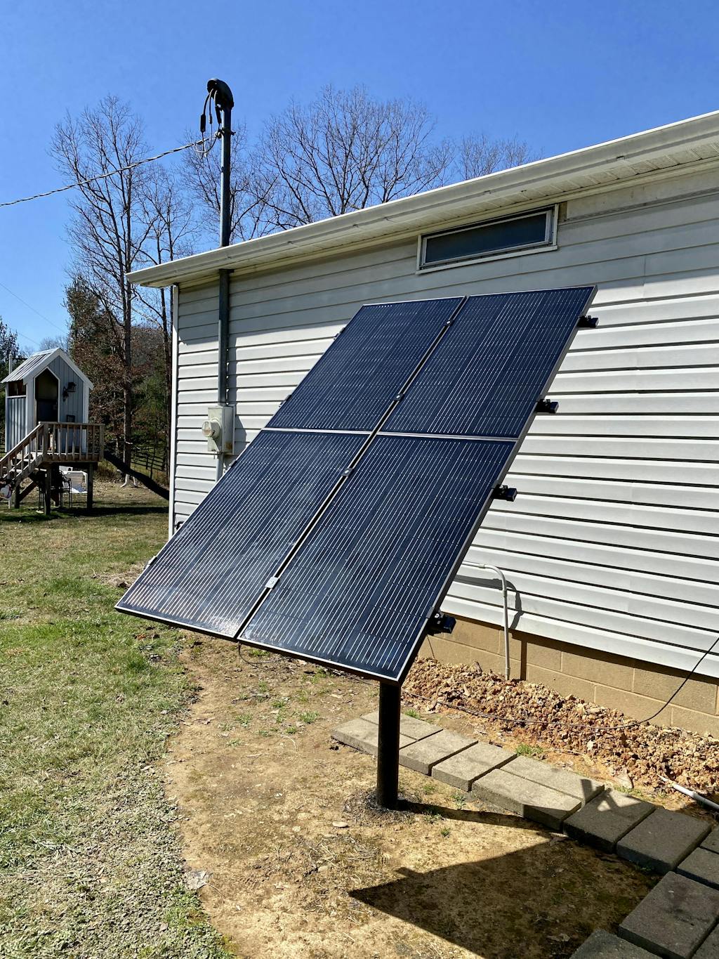 2 x EcoFlow 100W Rigid Solar Panel + 2 x Rigid Solar Panel Mounting ...