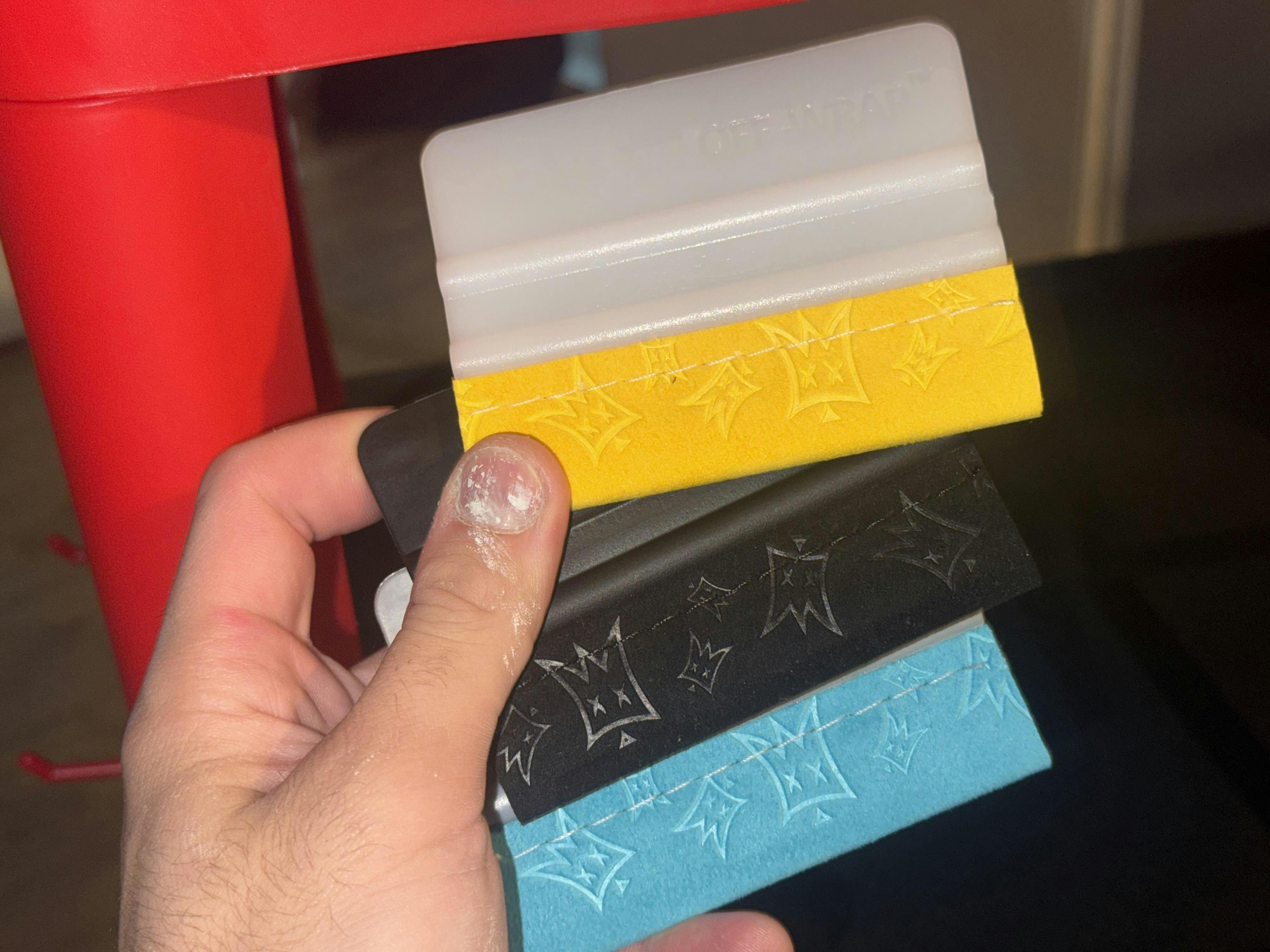 Off-Wrap™ FLEX Squeegees - Wet/Dry Vinyl Wrap Squeegee