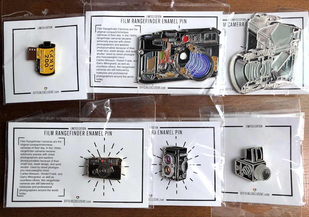 Cross Section of Nikon F Lapel Pin - 35mm Photography Pins Badges ...