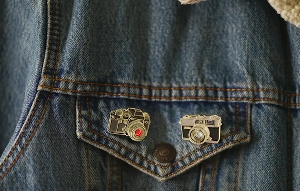 Camera Enamel Pins - Official Exclusive