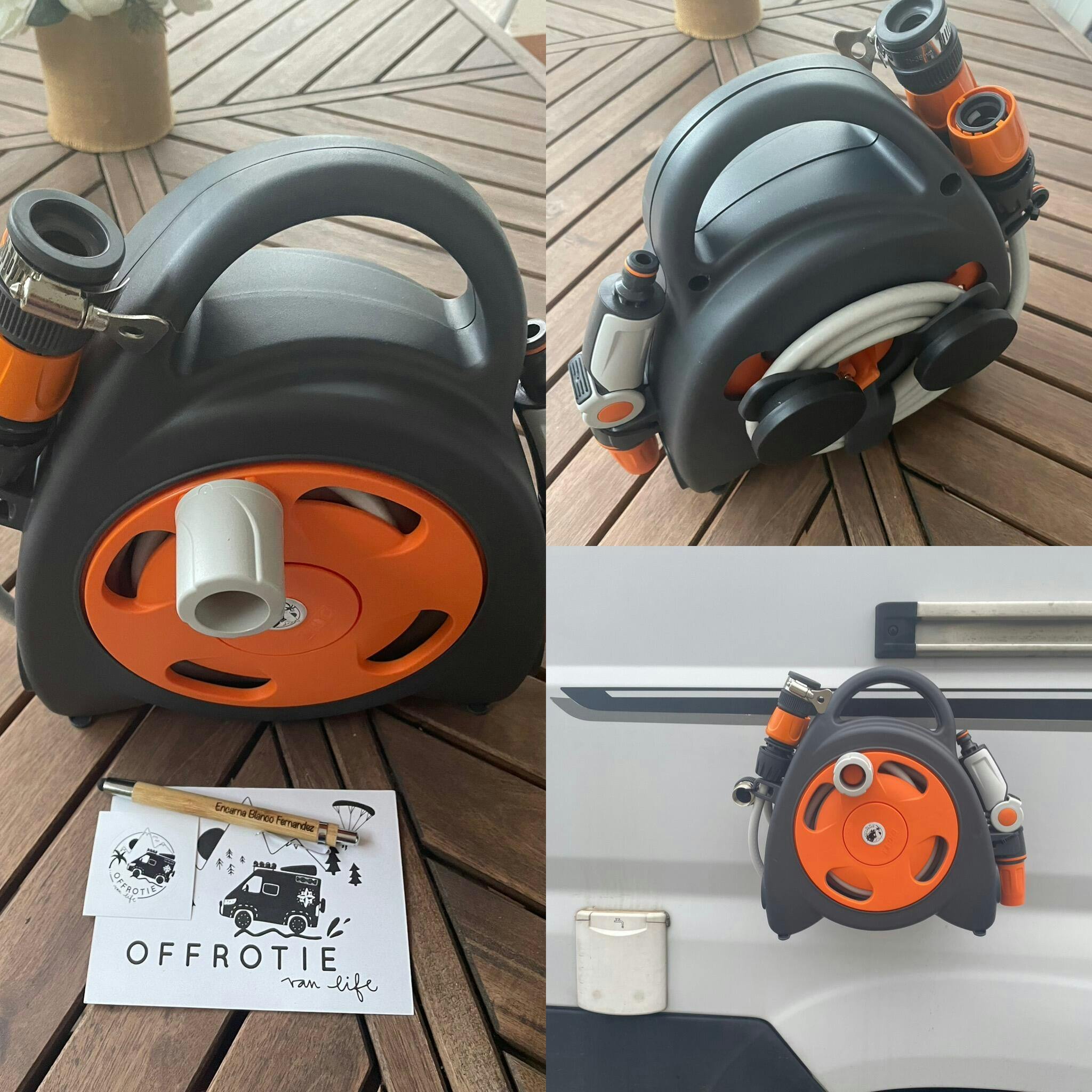 Die Mini-Schlauchtasche - Magnetische Schlauchtrommel - Offrotie - Tra