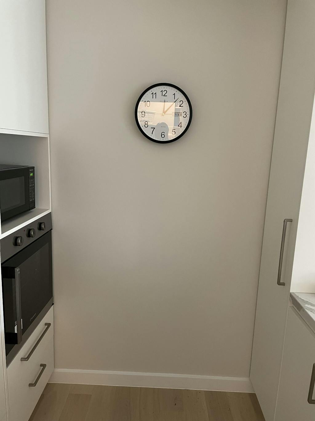 Buy Baxter Elise Day Date Wall Clock Black 32cm Online – Oh Clocks