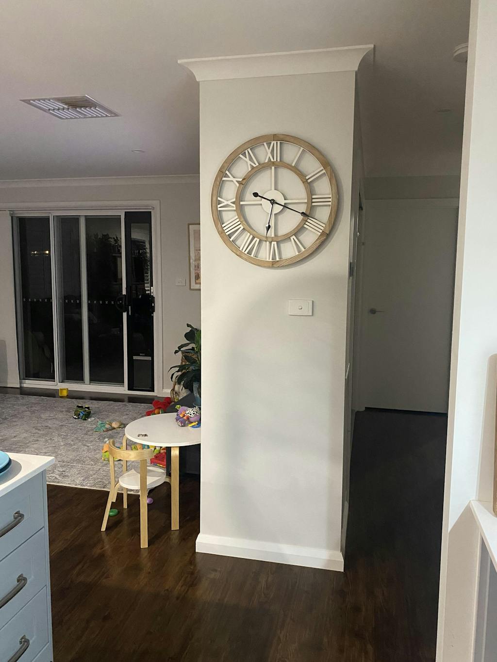 Buy Hamptons Double Frame Floating Wall Clock 60cm Online – Oh Clocks