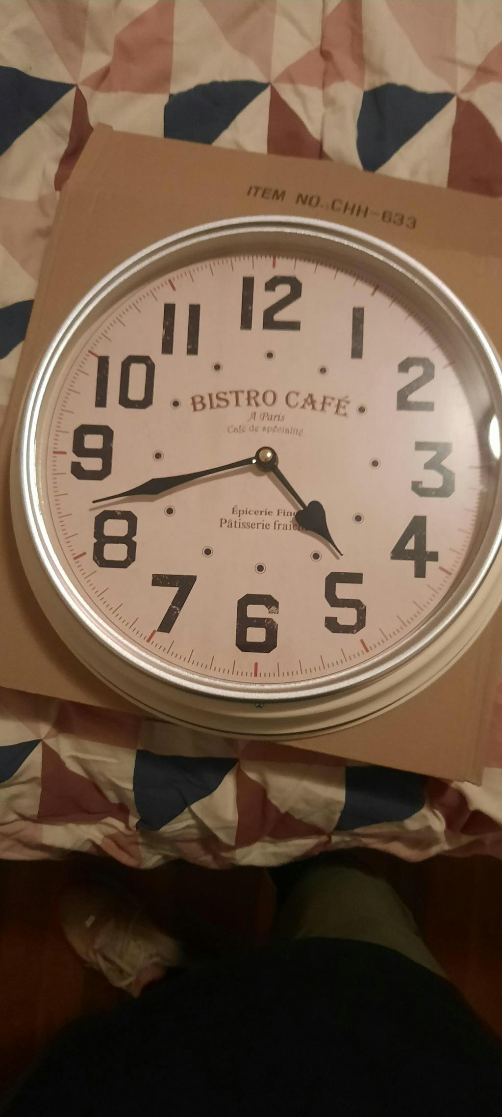 Buy One Six Eight London Katelyn Wall Clock White 60cm Online – Oh Clocks