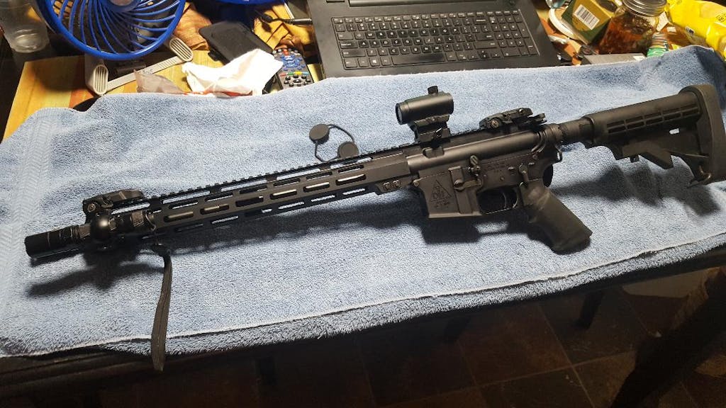 ohhunt AR Slim Free Float Keymod Handguard 7 9 10 12 13.5 15 inch ...