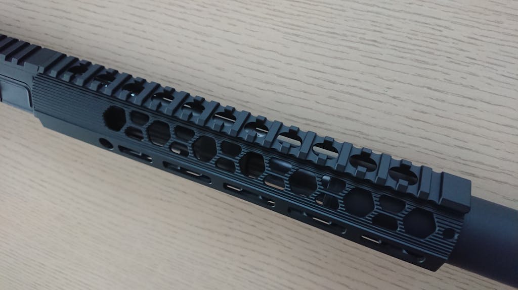 ohhunt® AR-15 Lightweight Round Honeycomb M-lok Free Float Handguard 7