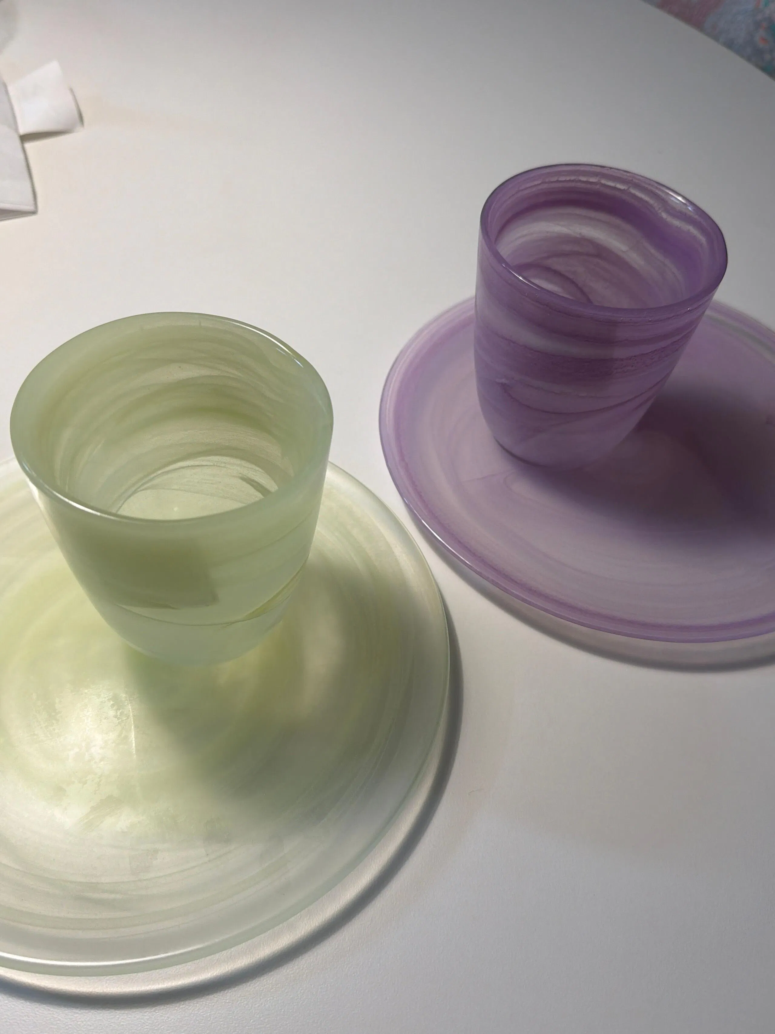 Alabaster Candy Swirl Cup (10 oz) – Ohouse USA