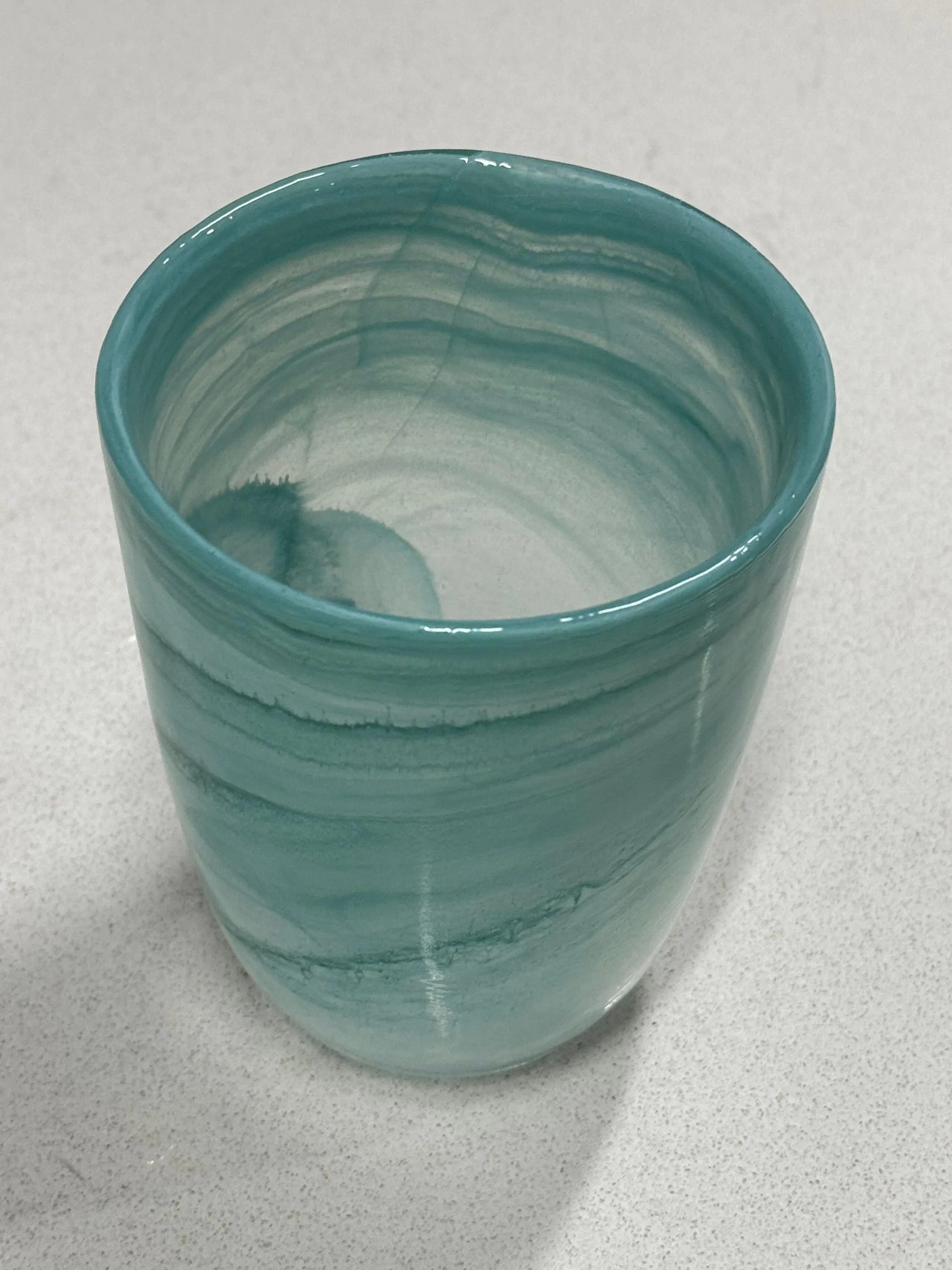 Alabaster Candy Swirl Cup (10 oz) – Ohouse USA